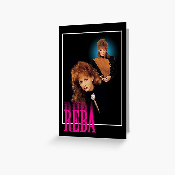 "Reba Shirt Design" Greeting Card by samhutnykart | Redbubble