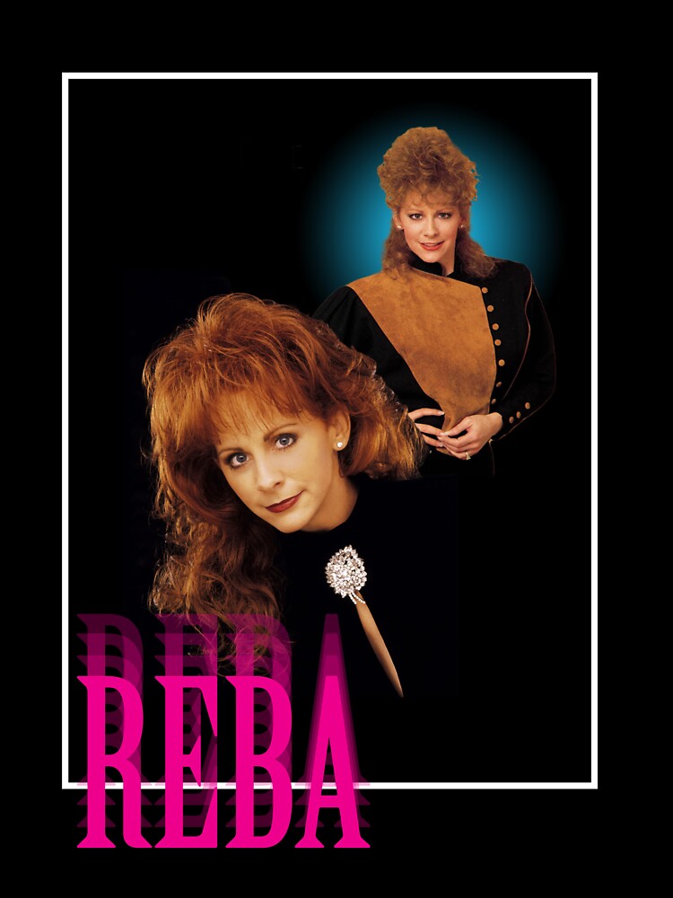 "Reba Shirt Design" Sticker for Sale by samhutnykart | Redbubble