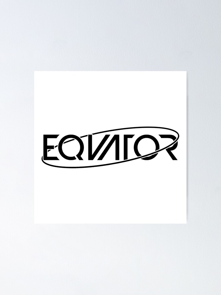 "Equator Logo" Poster for Sale by Equator | Redbubble
