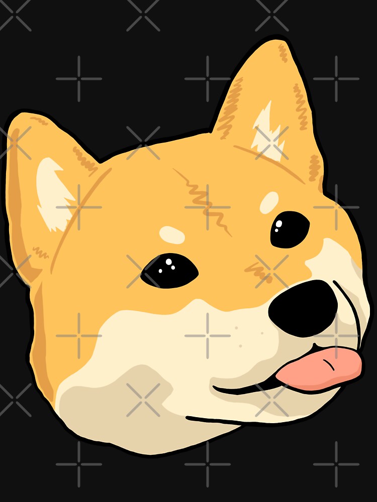 "shiba inu mlem" T-shirt by sivelobanova | Redbubble