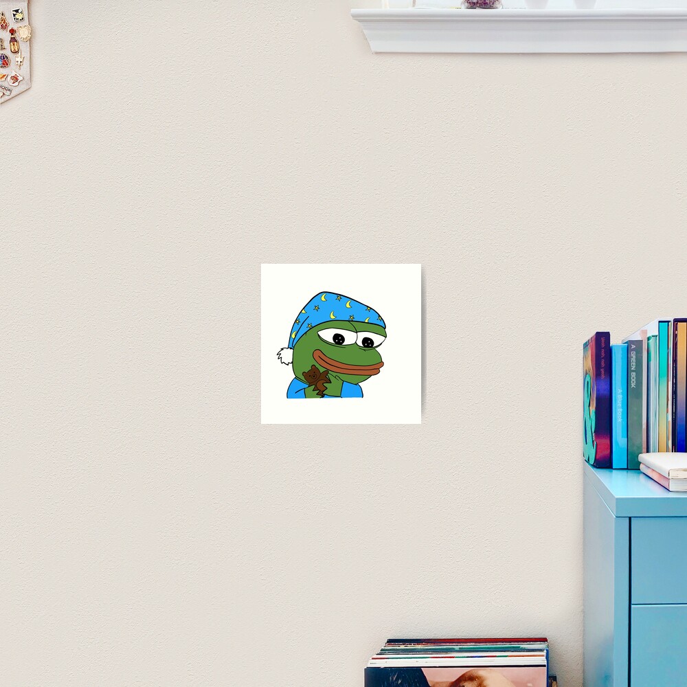 "bedtime pepe - sleepo peepo" Art Print for Sale by sivelobanova ...