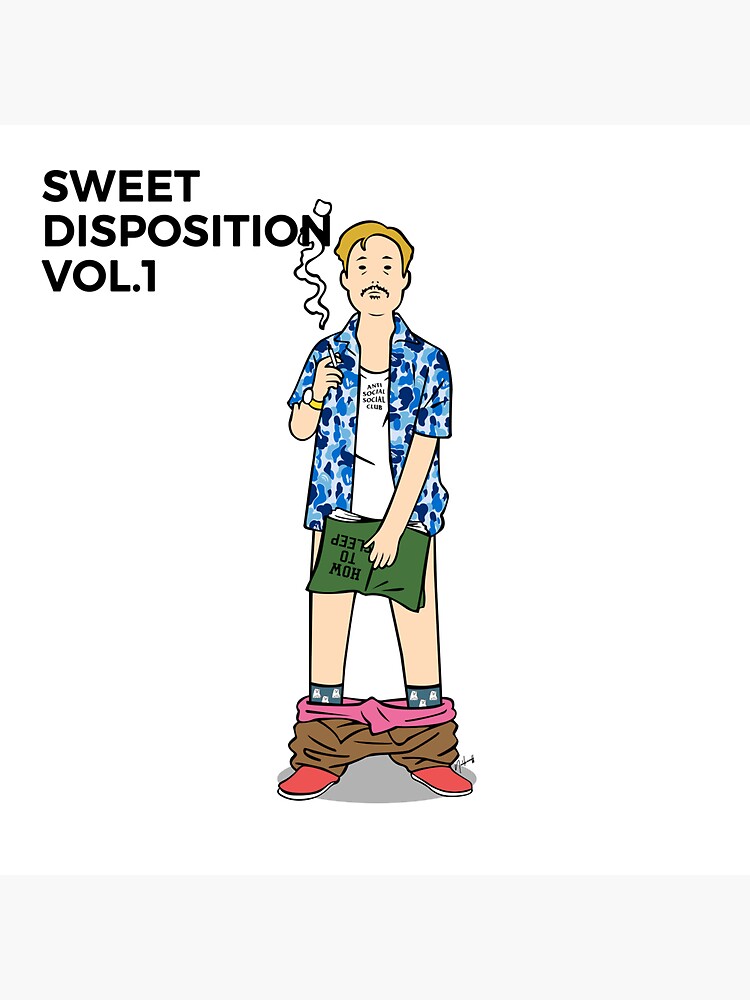 "Cartoon : Sweet Disposition" Sticker for Sale by nahkanoff | Redbubble