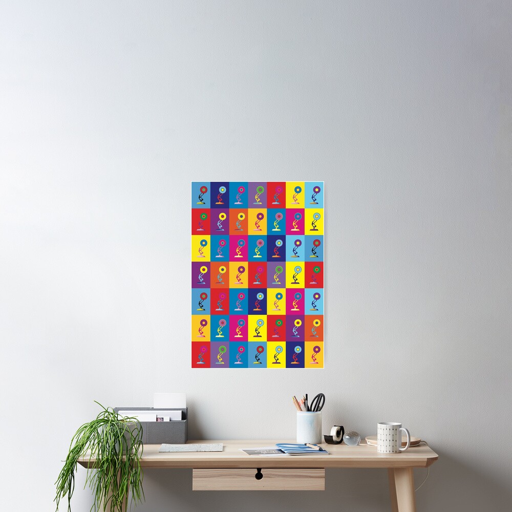"Pop Art Desk Lamp" Poster for Sale by jeremymichael93 | Redbubble