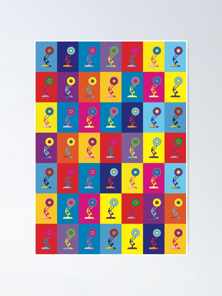 "Pop Art Desk Lamp" Poster for Sale by jeremymichael93 | Redbubble