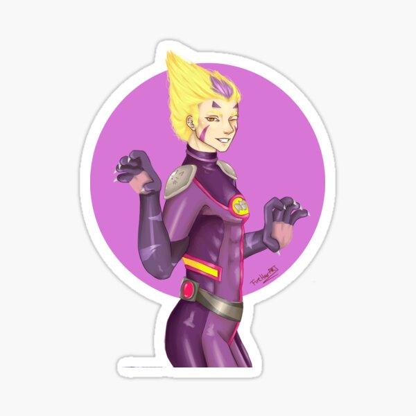 "Odd Code Lyoko" Sticker for Sale by FireHair | Redbubble