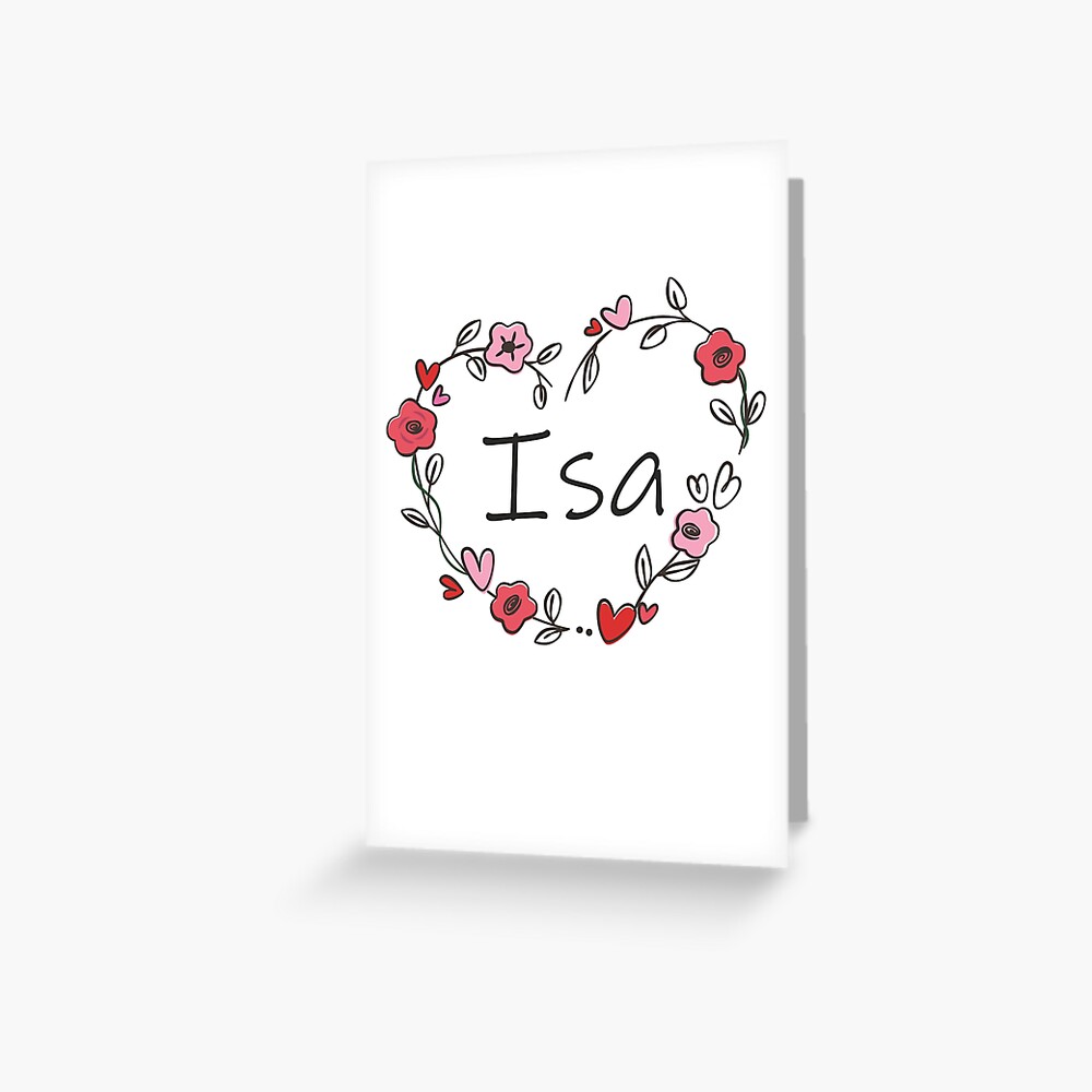 "Isa" Sticker for Sale by oleo79 | Redbubble