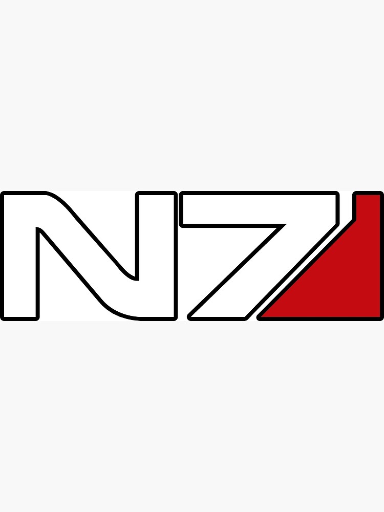 "N7 Logo " Poster for Sale by Kahmu | Redbubble