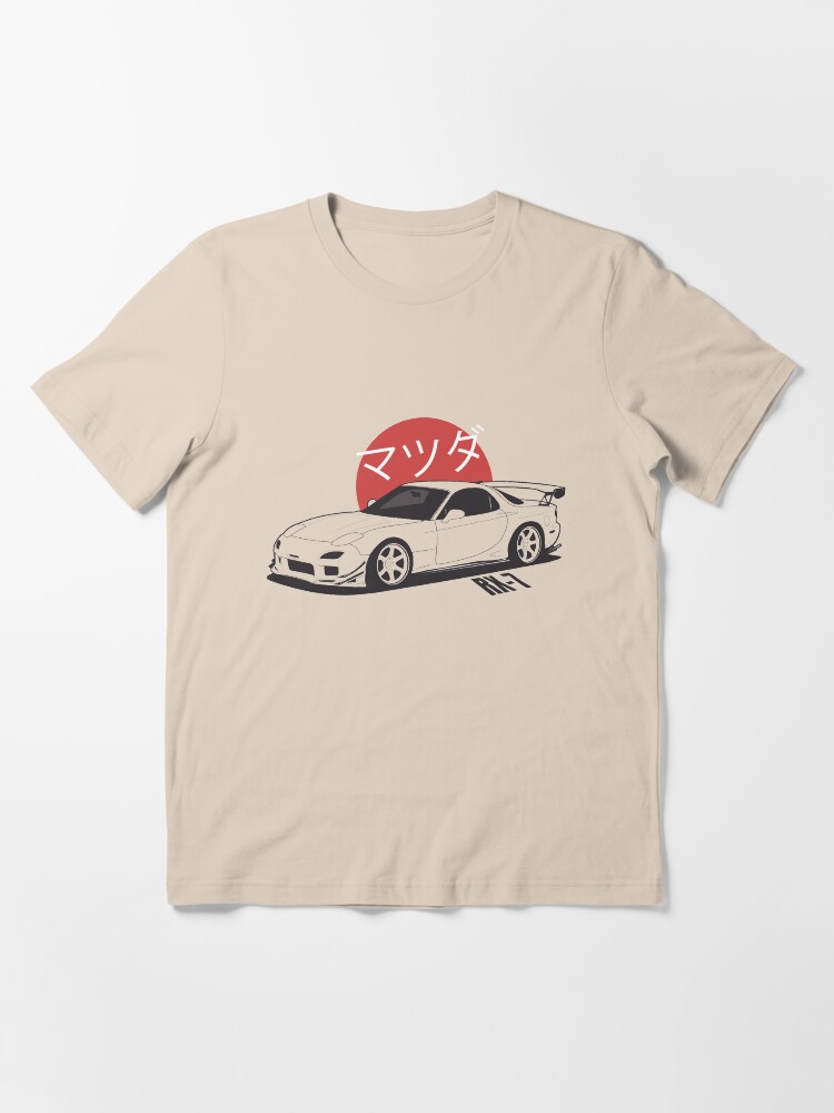 "Mazda RX7 - CarCorner" T-shirt for Sale by Car-Corner | Redbubble ...