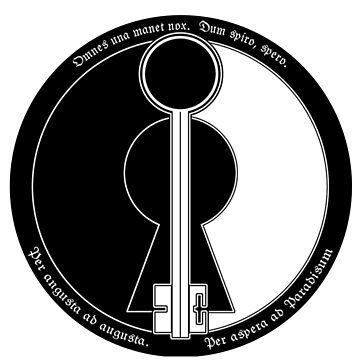 "Omnes una manet nox. Dum spiro, spero. Per angusta ad augusta. Per ...