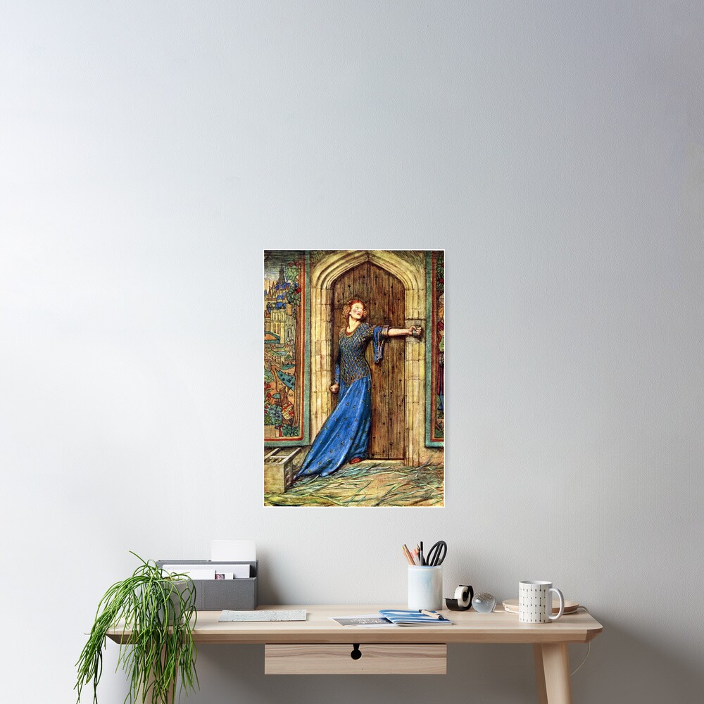 "Kate Barlass - Eleanor Fortescue Brickdale" Poster by forgottenbeauty ...