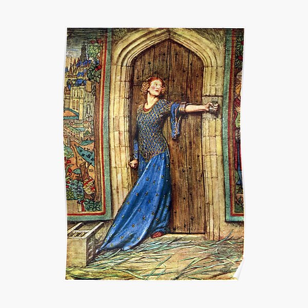 "Kate Barlass - Eleanor Fortescue Brickdale" Poster by forgottenbeauty ...