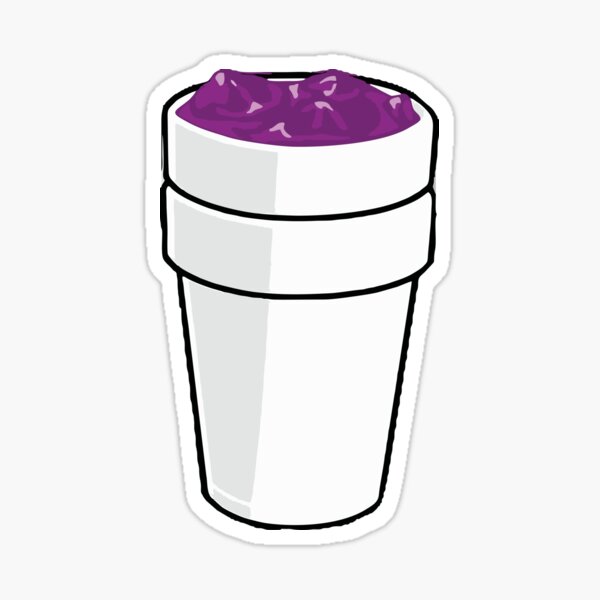"DOUBLE CUP LEAN" Sticker for Sale by elchicodelab | Redbubble