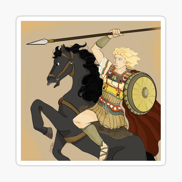 "Alexander the Great" Sticker for Sale by sam18 | Redbubble