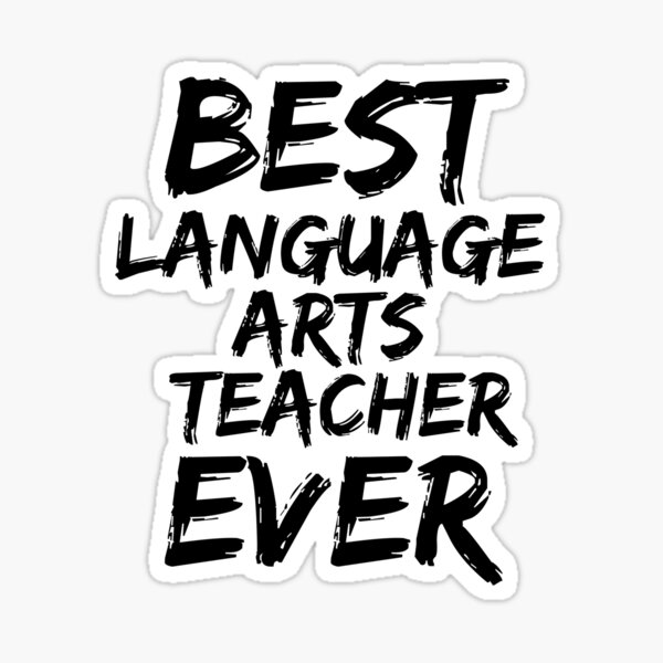 Language Arts Stickers | Redbubble