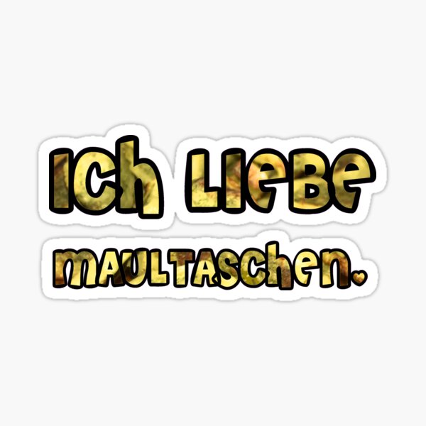 Sticker: Maultaschen | Redbubble