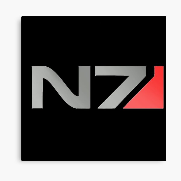Mass Effect N7 Wall Art | Redbubble