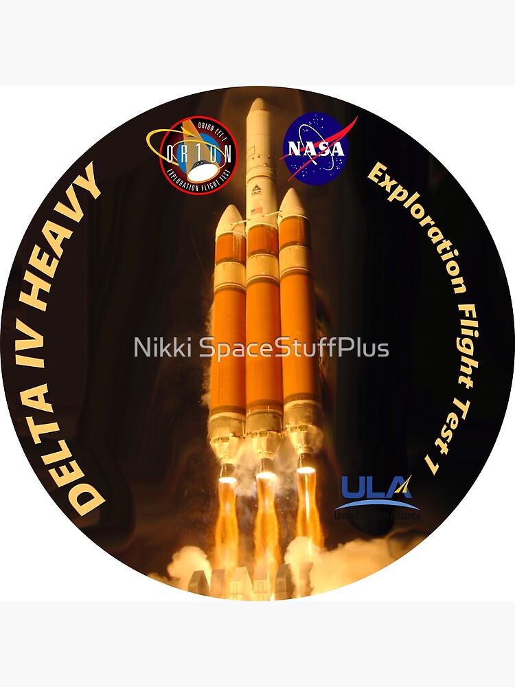 "Delta IV Heavy Logo" Photographic Print for Sale by Spacestuffplus ...