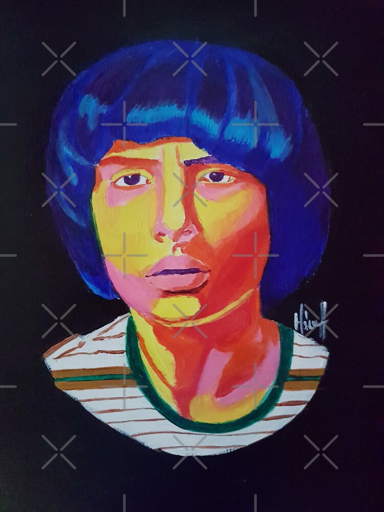 "Mike Wheeler Stranger Things" Sticker for Sale by OneOfAKindToU ...