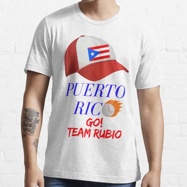 "Puerto Rico Go! Team Rubio Baseball Hat" T-shirt for Sale by ...