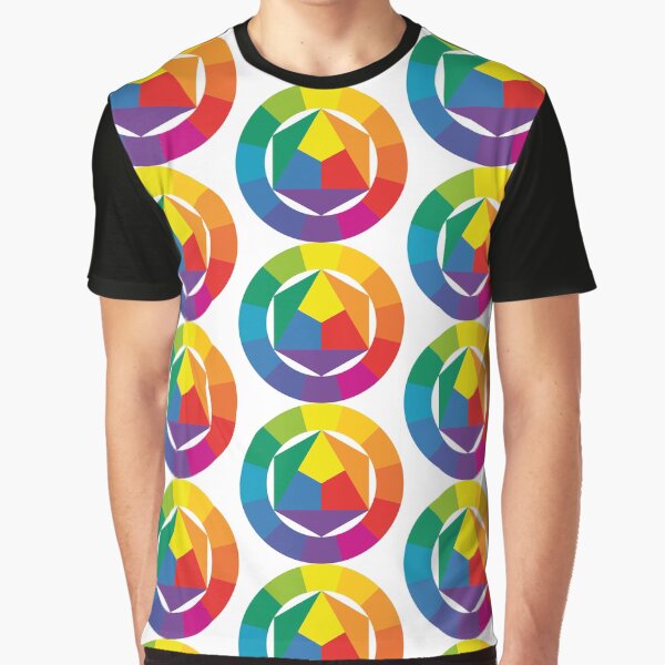 "Color palette color wheel" Graphic T-Shirt for Sale by Dator | Redbubble