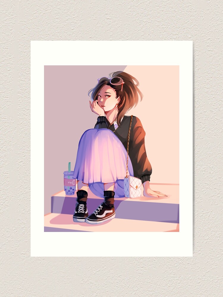 "Yaomomo" Art Print for Sale by cherriielle | Redbubble