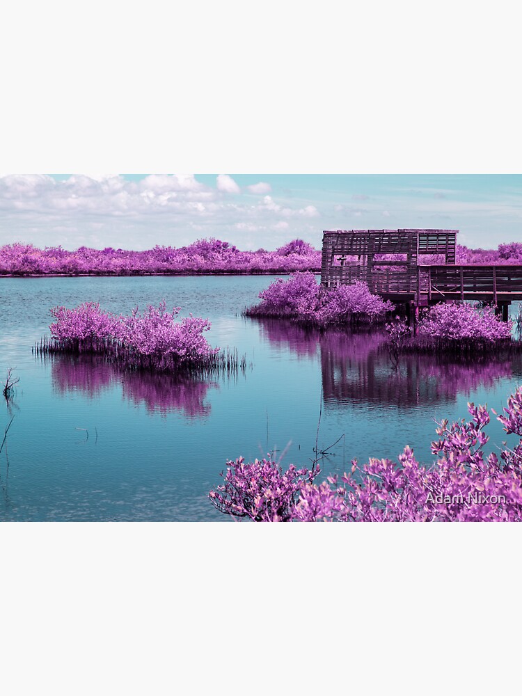 "Lake side dock" Sticker for Sale by adamnixon | Redbubble