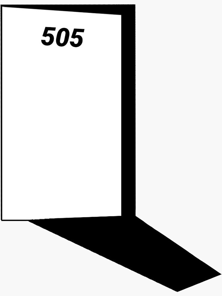 "Going back to 505" Sticker for Sale by alebla05 | Redbubble