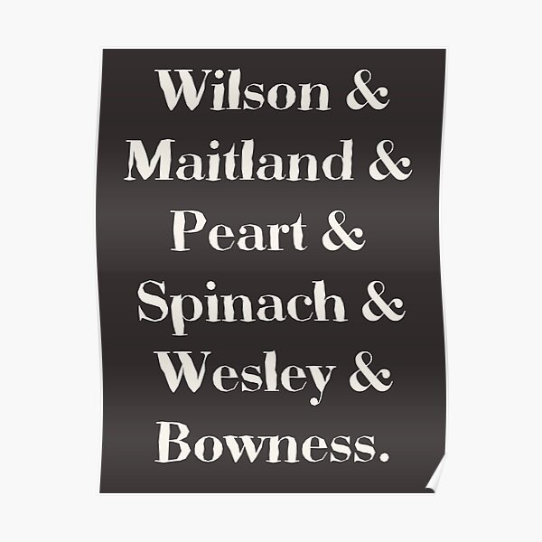 "REAL Porcupine Tree Line-Up shirt" Poster by mosu-mosu | Redbubble