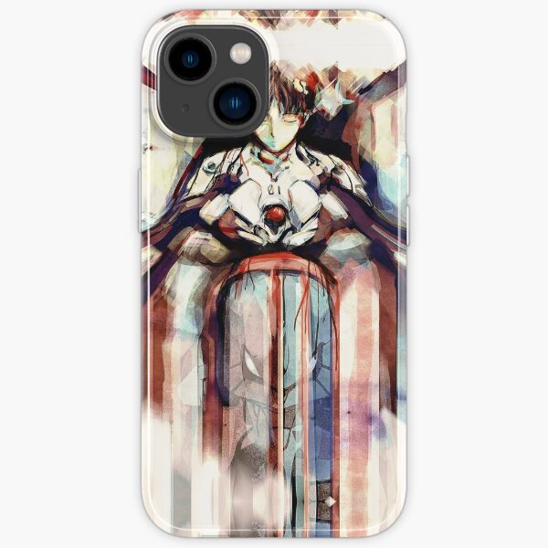 "Shinji Evangelion Anime Tra Digital Painting " iPhone Case for Sale by ...