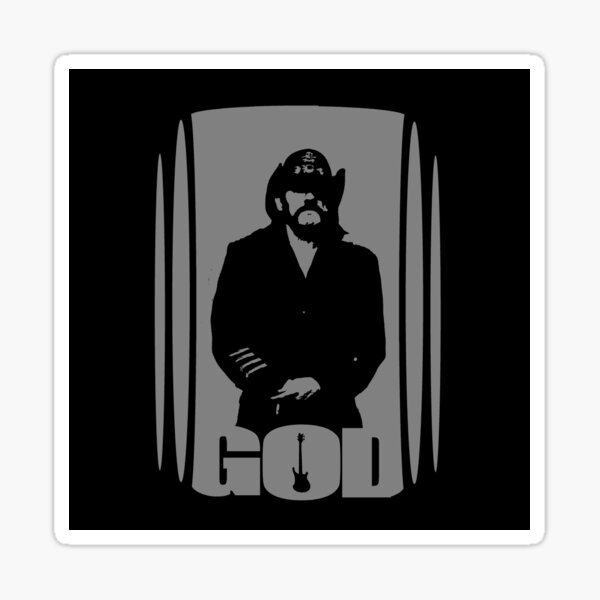 Lemmy Kilmister Stickers | Redbubble