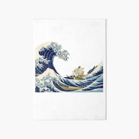 "Going Merry Wave" Art Board Print for Sale by datkiddjustin | Redbubble