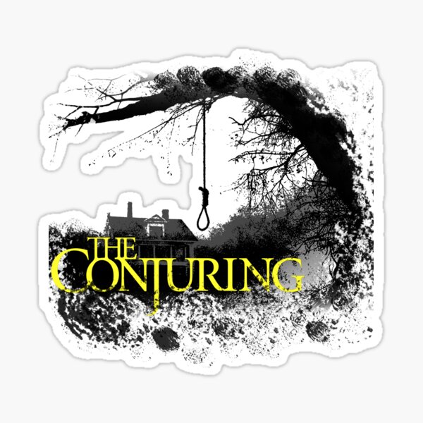 "The Conjuring" Sticker for Sale by JulioCampos | Redbubble