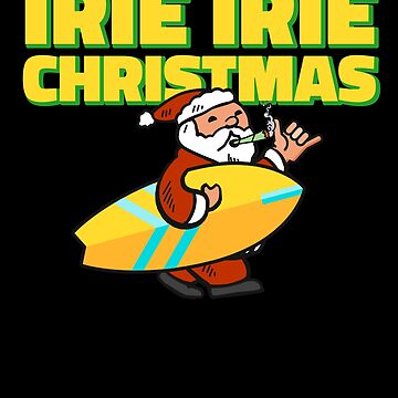 "Jamaican Santa Irie Christmas" Essential T-Shirt for Sale by ...