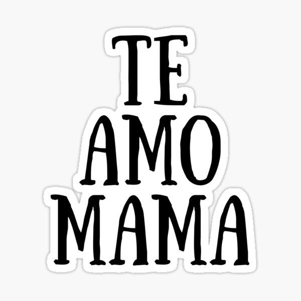 Te Amo Stickers | Redbubble
