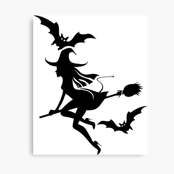 Witch Bat Canvas Prints | Redbubble