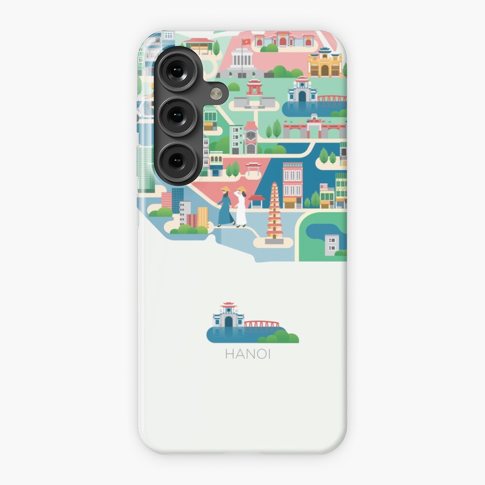 "Map of hanoi" Sticker for Sale by mazakii | Redbubble