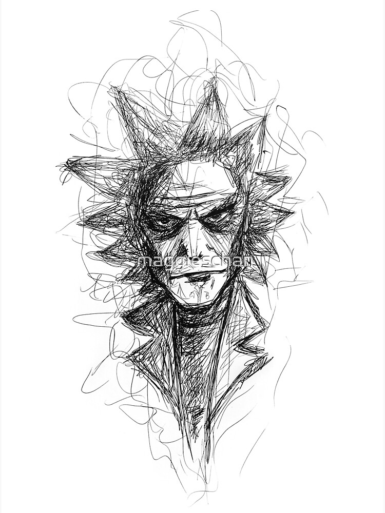 "Rickest Rick" Art Print by maggieschan | Redbubble