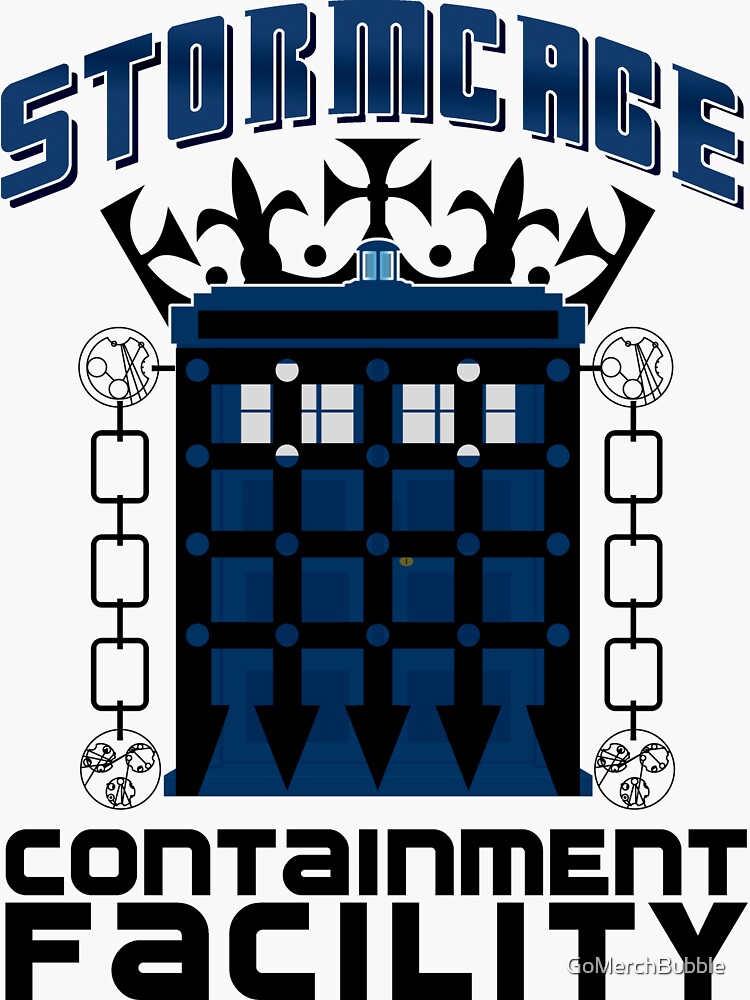 "Stormcage Containment Facility" Sticker by GoMerchBubble | Redbubble