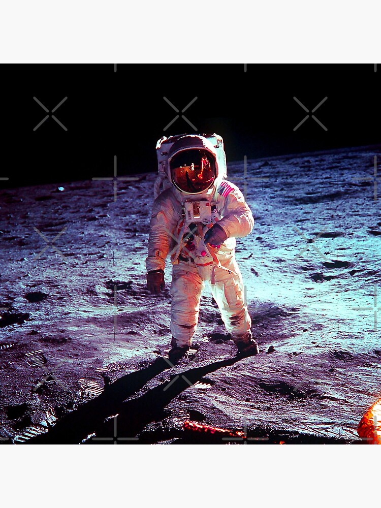 Neil Armstrong Moon Landing Premium Matte Vertical Poster sold by ...