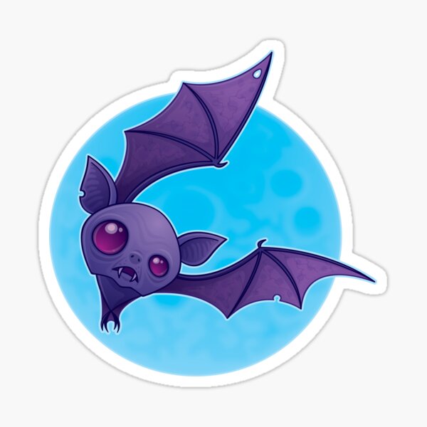 "Vampire Bat" Sticker by fizzgig | Redbubble