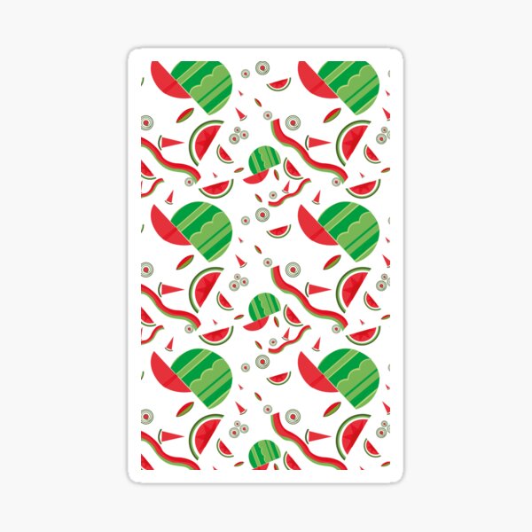 "Watermelon Watermelon" Sticker for Sale by IrenaW | Redbubble
