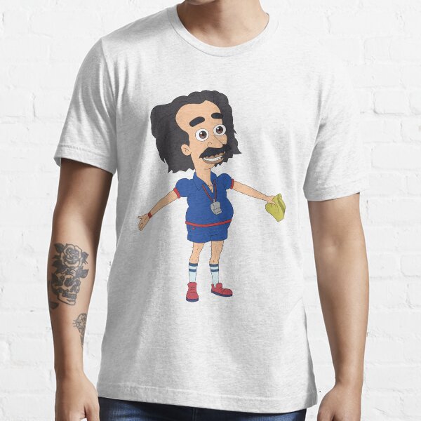 "Coach Steve with Lunch bag - Big Mouth" T-shirt for Sale by Pure-Gifts ...