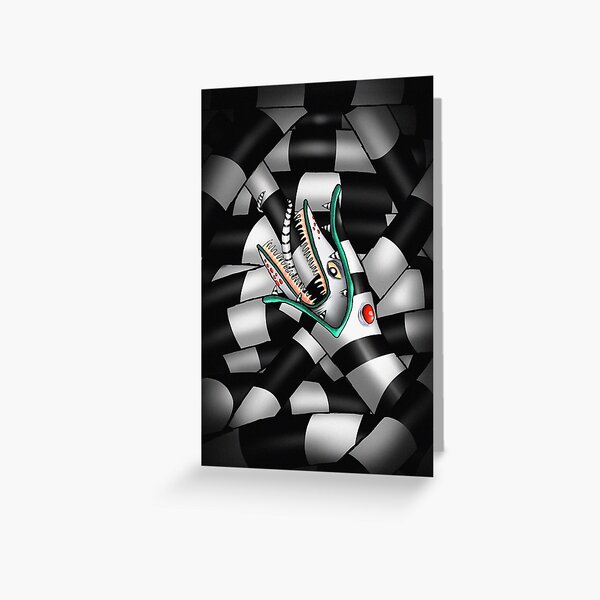 "Self-Consuming Sandworm" Greeting Card by solarflarepro | Redbubble