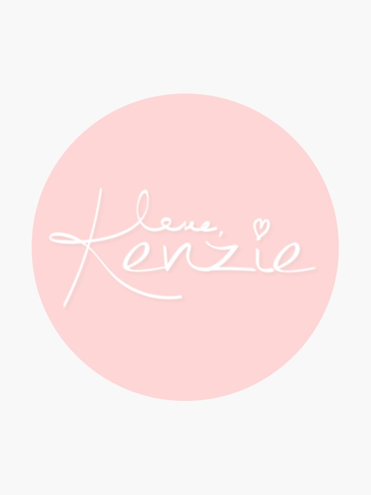 "Love Kenzie beauty - Mackenzie Ziegler" Sticker for Sale by ...