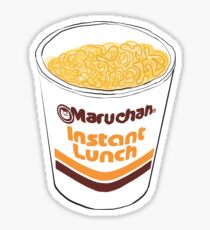 Maruchan Stickers | Redbubble