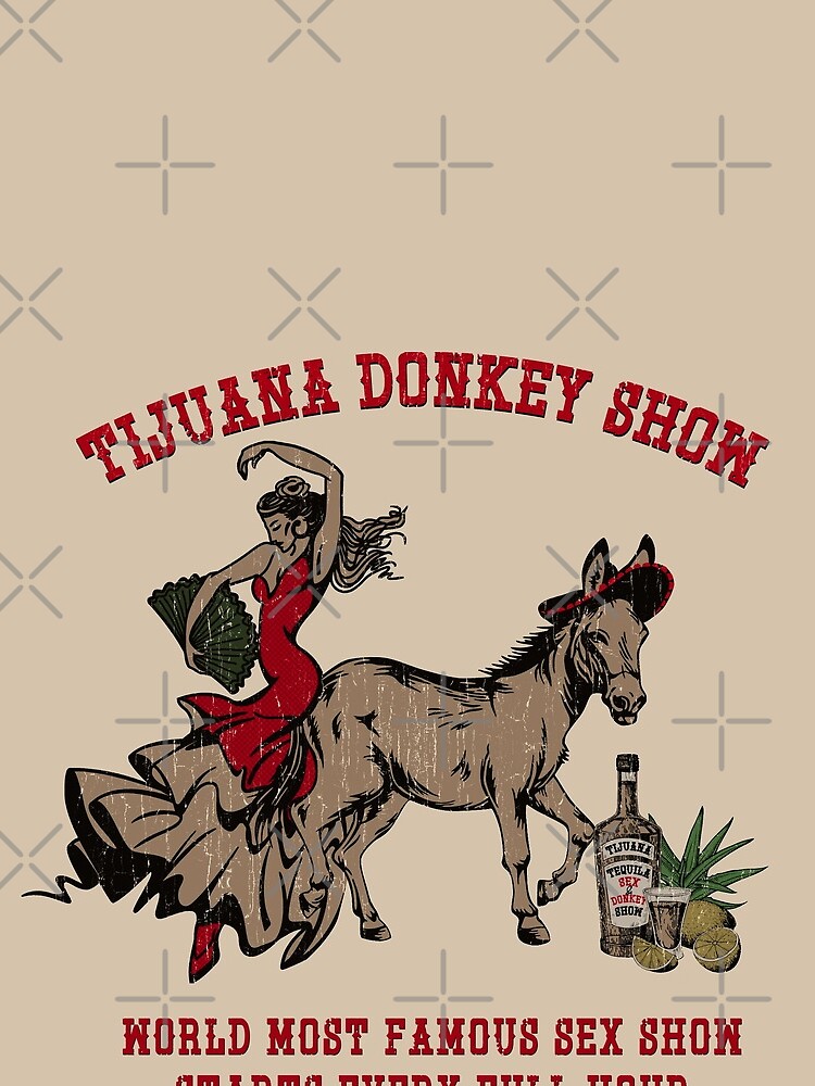 "Tijuana World Famous Hottest Night Donkey Show" Mini Skirt by ...