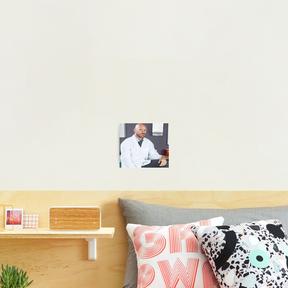 "Johnny Sins Doctor" Photographic Print by Jdotdot | Redbubble