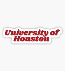 University of Houston Stickers | Redbubble
