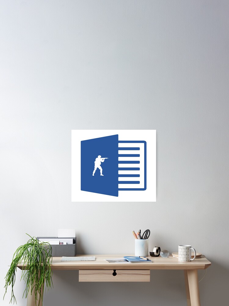 "CSGO Word.exe" Poster for Sale by WheezyT | Redbubble