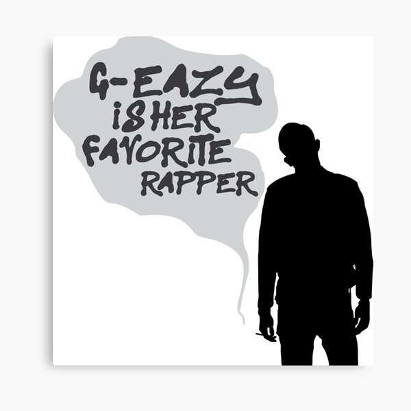 G Eazy Rap Canvas Prints | Redbubble